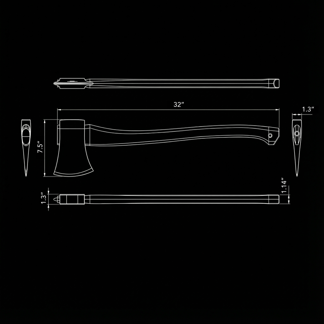 Arvika 5 Star Racing Axe – Hults Bruk