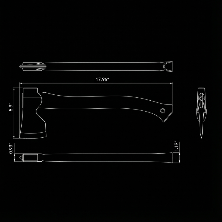Dvardala Hunting & Forest Axe – Hults Bruk